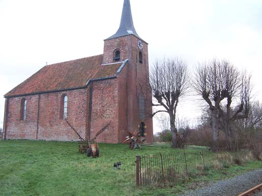 Kerk Heveskes na de restauratie