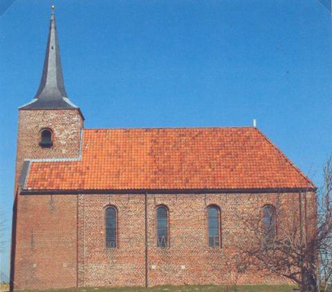 Kerk Heveskes na de restauratie