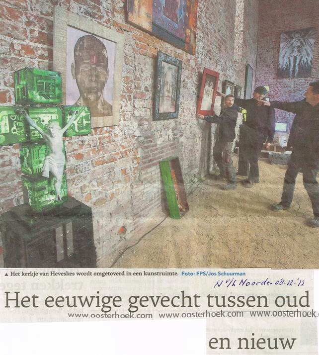 Kerk Heveskes na de restauratie